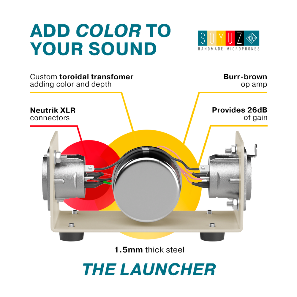 The Launcher: In-line Microphone Preamplifier